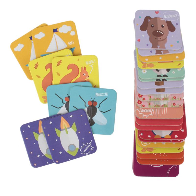 Carte Educative je développe ma mémoire Jeux 2 Mômes - DESTOCK GALERIE